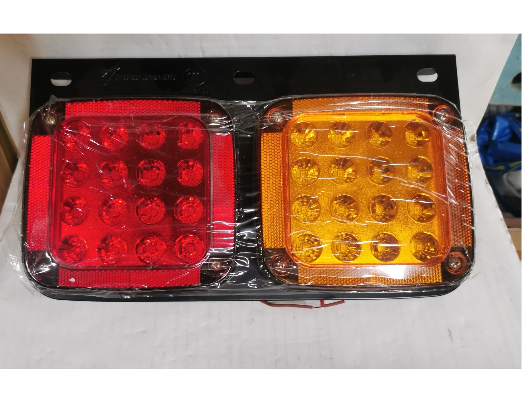 LED REAR TAIL LAMP RH & LH SET (2 PC) RED & AMBER 214-1911 LED TYPE ...